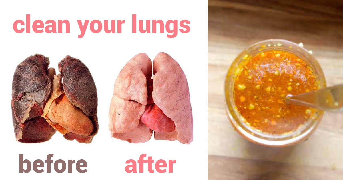 Use this elixir to detoxify your body and clean your lungs! - Healthy ...