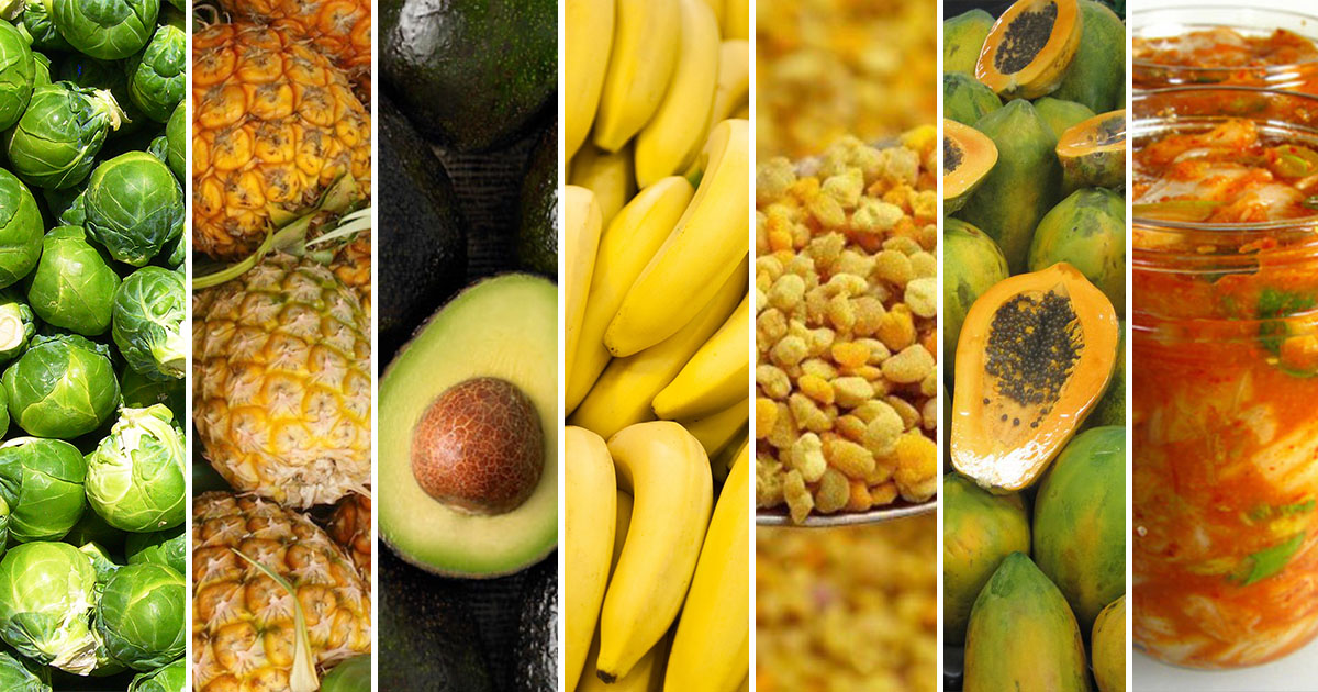 7 Enzyme Rich Foods That Improve Digestive Health, Balance Hormones ...