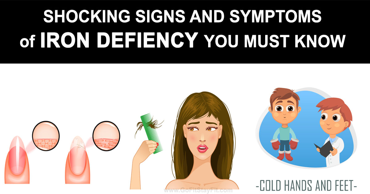 Signs and Symptoms of Iron Deficiency You Should Not Ignore - Healthy ...